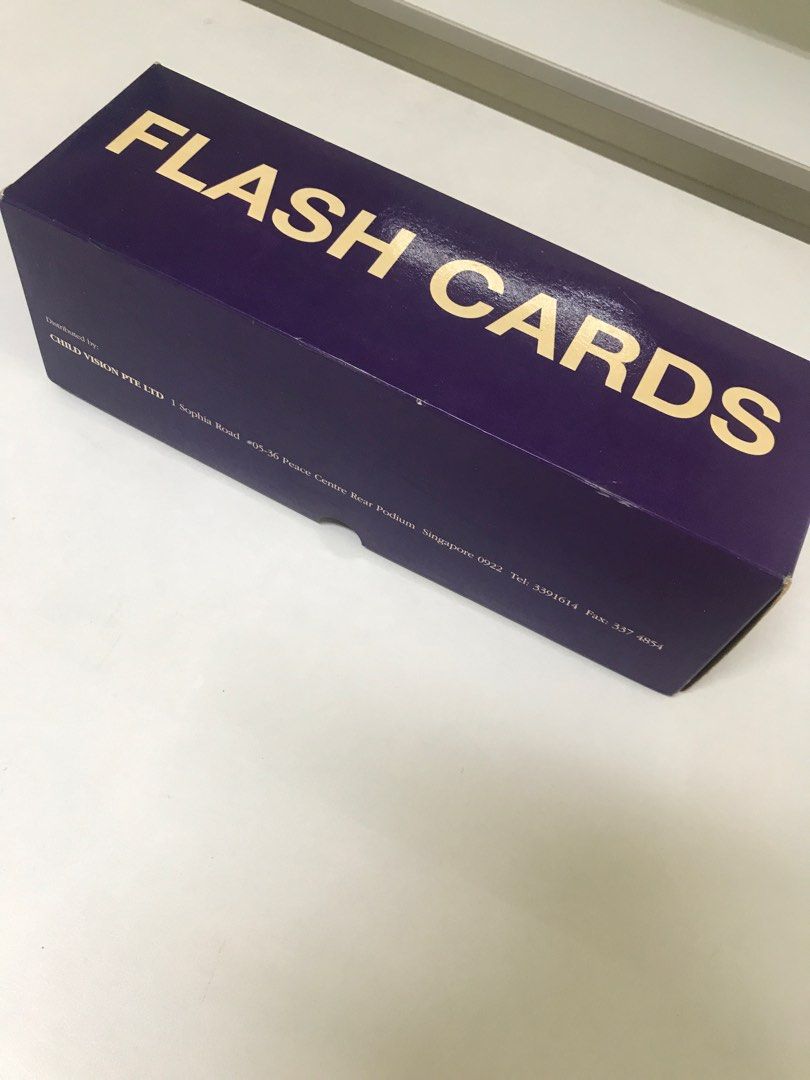 Comprehensive flash card sets, Babies & Kids, Baby Nursery & Kids ...