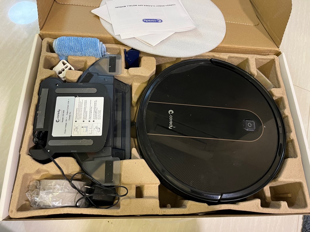 Coredy R750 vacuum robot, TV & Home Appliances, Vacuum Cleaner ...