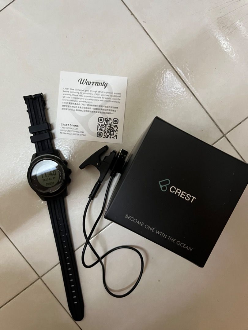 Crest CR-4 Scuba Dive Computer, Sports Equipment, Sports & Games, Water ...