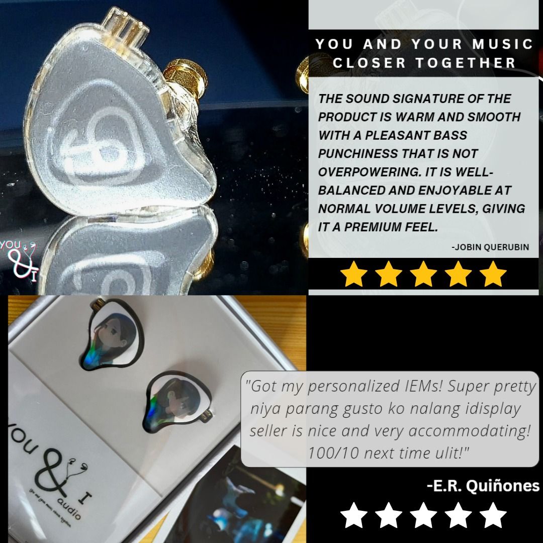 DAHYUN (TWICE) iem, Audio, Headphones & Headsets on Carousell