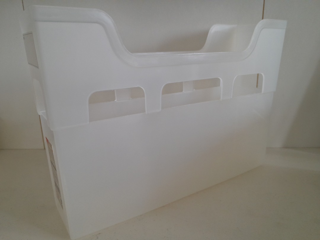 Daiso file box, Furniture & Home Living, Home Improvement ...