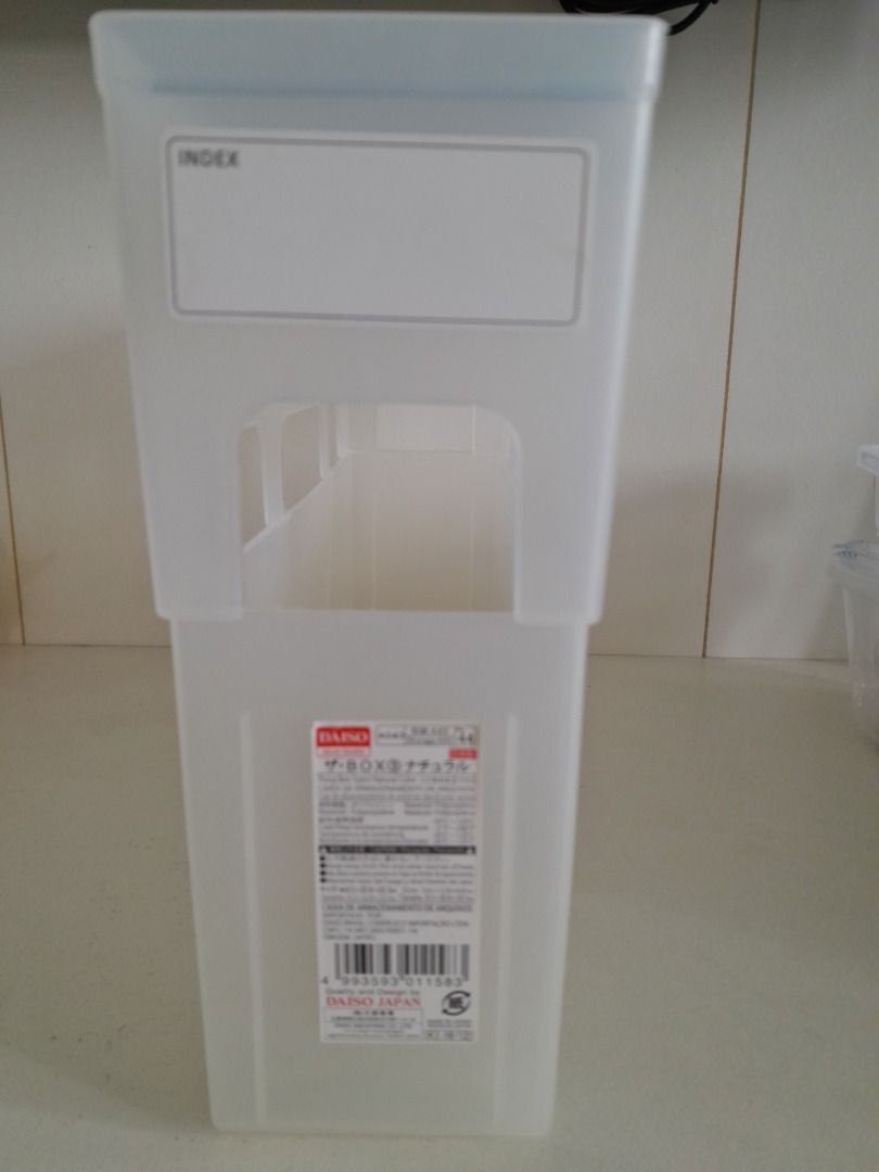 Daiso file box, Furniture & Home Living, Home Improvement ...