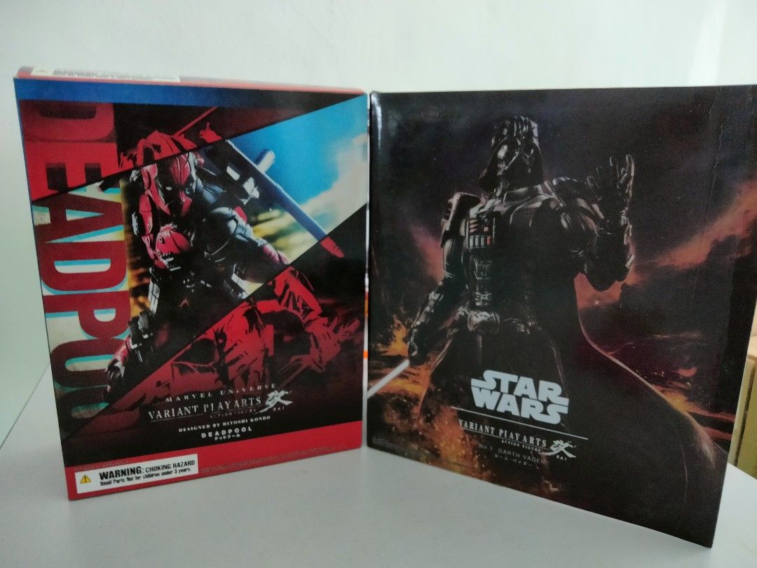 Deadpool & Darth Vader Figure, Hobbies & Toys, Toys & Games on Carousell