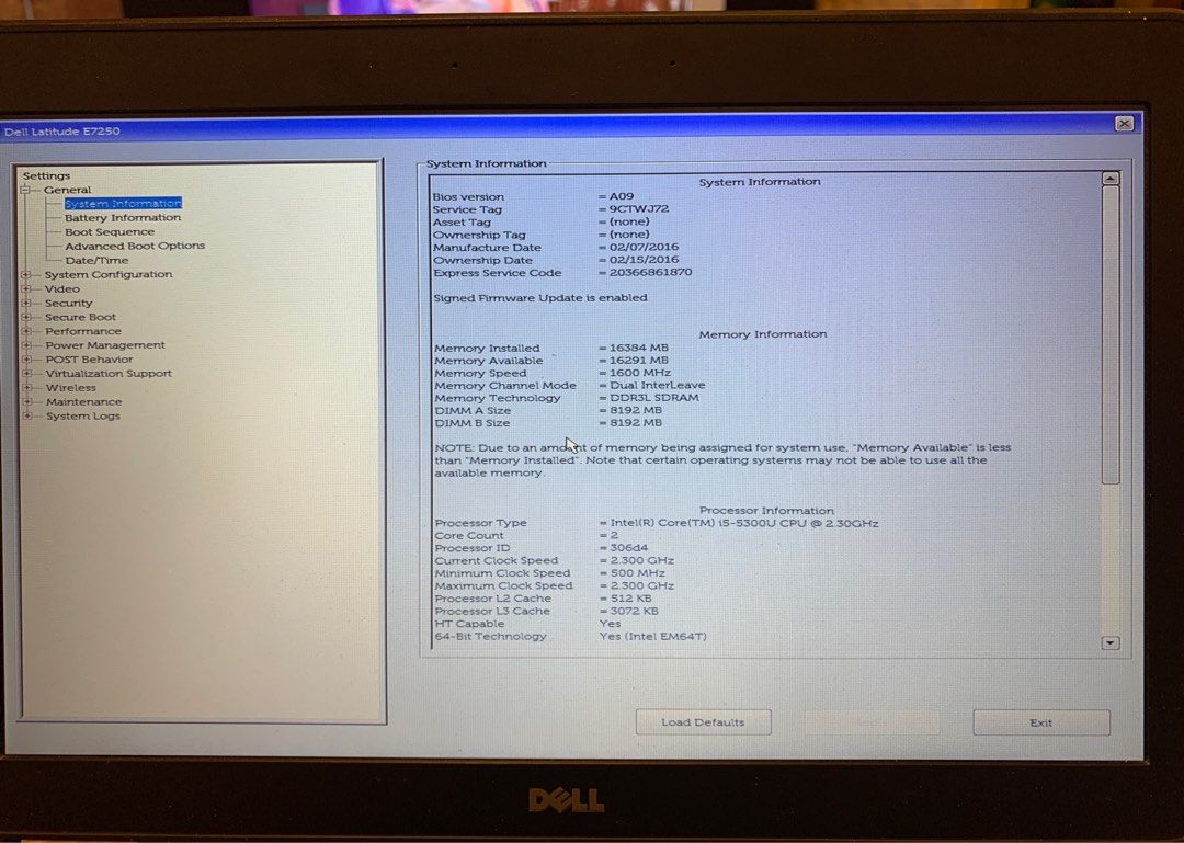 Dell Latitude E7250 HDMI 12” 輕便 90% 新 電池keyboard 全新 有圖 windows 10 已啟動 ...