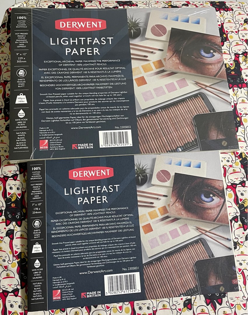 Derwent Lightfast paper, Everything Else on Carousell