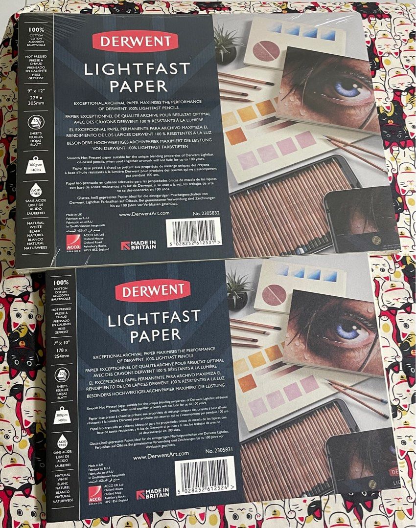 Derwent Lightfast paper, Everything Else on Carousell