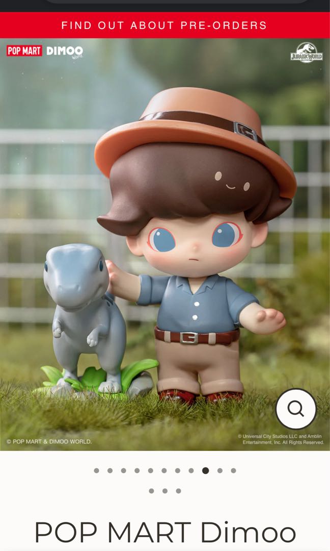 Dimoo Jurassic World Dinosaur Trainer, Hobbies & Toys, Toys & Games on ...