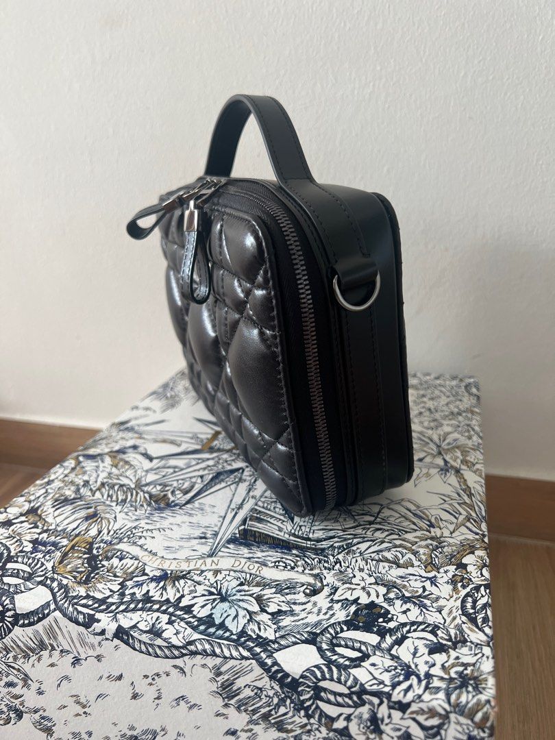 Dior Caro box bag, Luxury, Bags & Wallets on Carousell