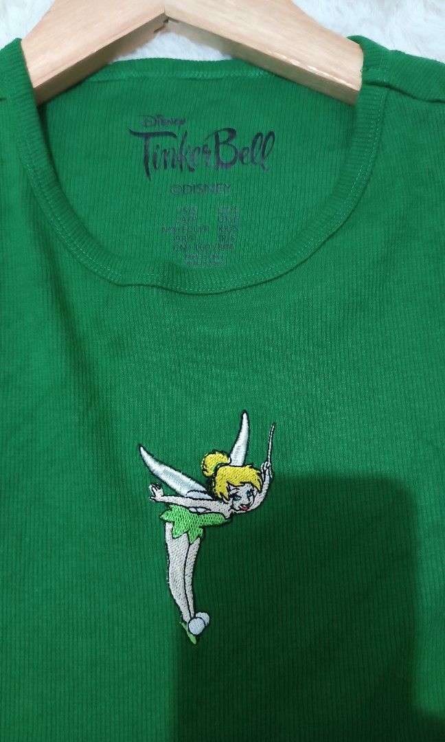 Disney Tinkerbell crop knitted, Women's Fashion, Tops, Blouses on Carousell