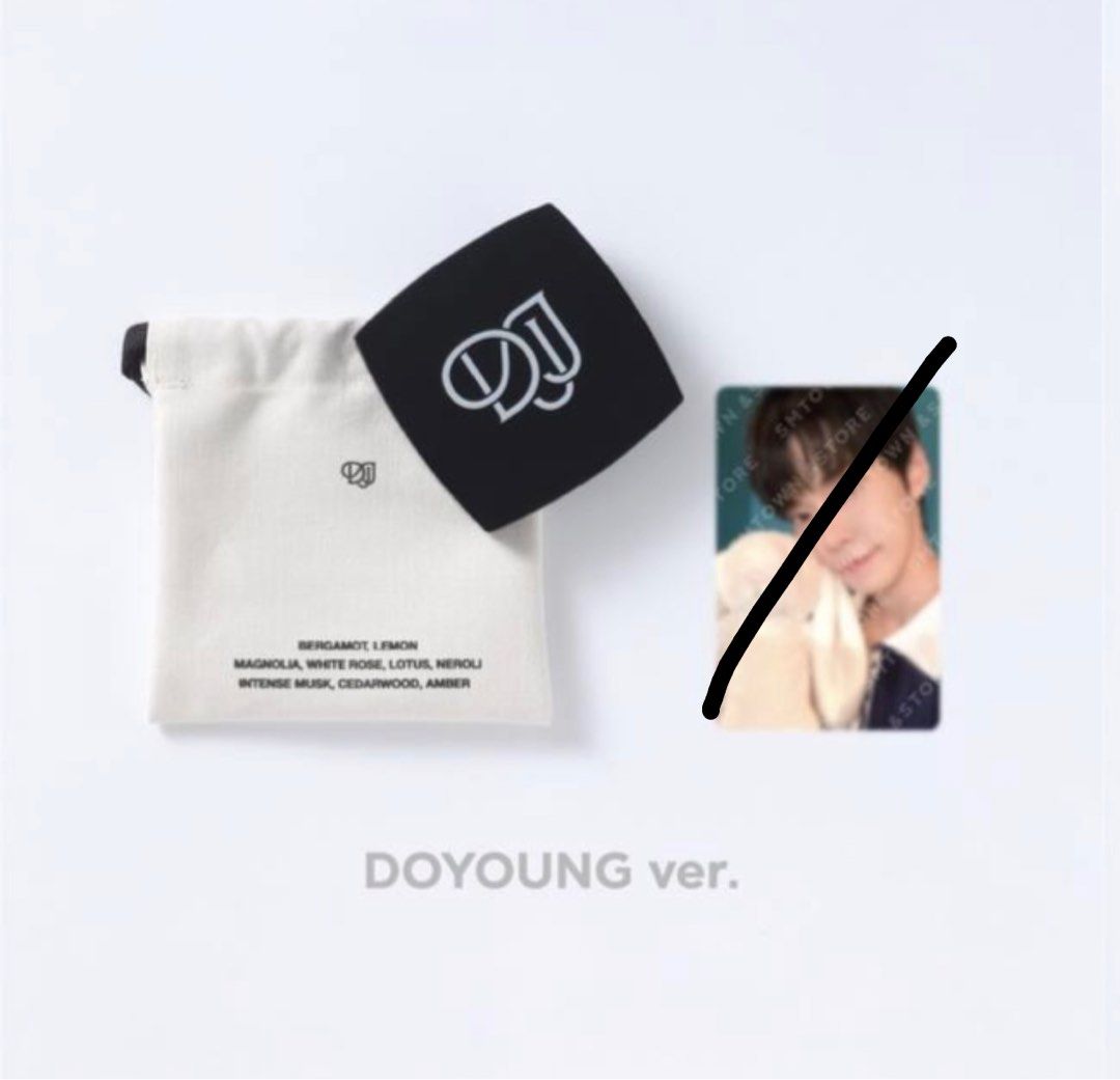 djj md sharing dojaejung doyoung jaehyun jungwoo perfume merchandise ...