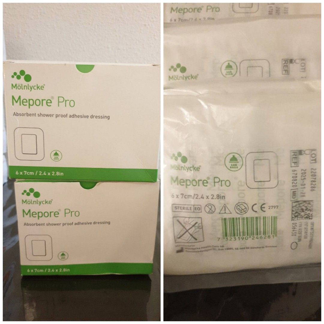 Dressing Set / Opsite Post Op Plasters / Mepore Pro Plaster / 3M ...