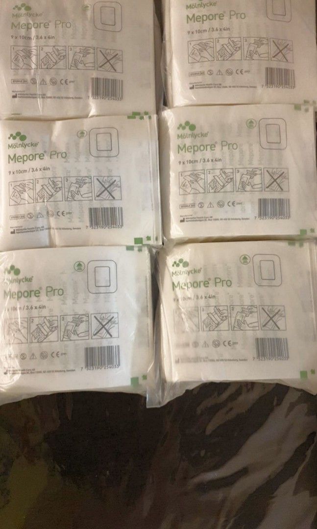Dressing Set / Opsite Post Op Plasters / Mepore Pro Plaster / 3M ...