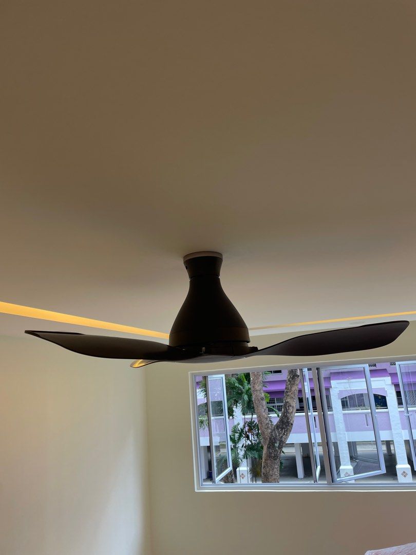 E48HP KDK 3 blade Ceiling Fan + wifi, Furniture & Home Living, Lighting ...