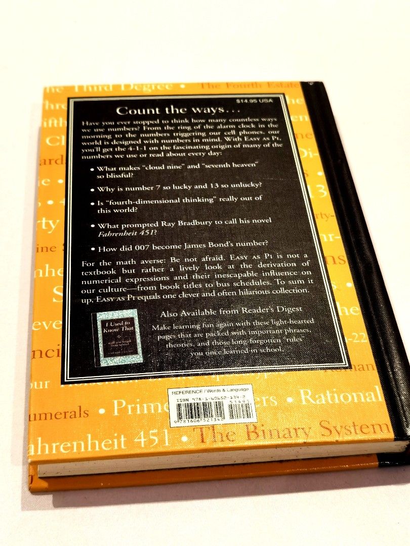 Easy As Pi The Countless Ways We Use Numbers Every Day Book By Jamie ...