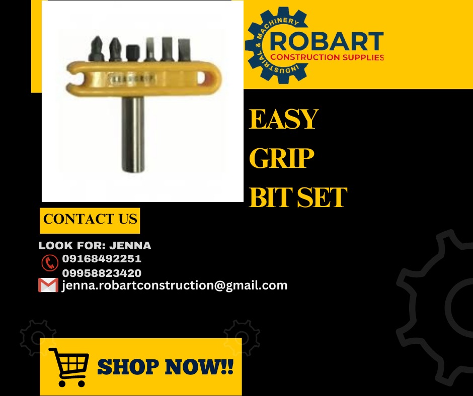 EASY GRIP BIT SET, Commercial & Industrial, Construction Tools ...