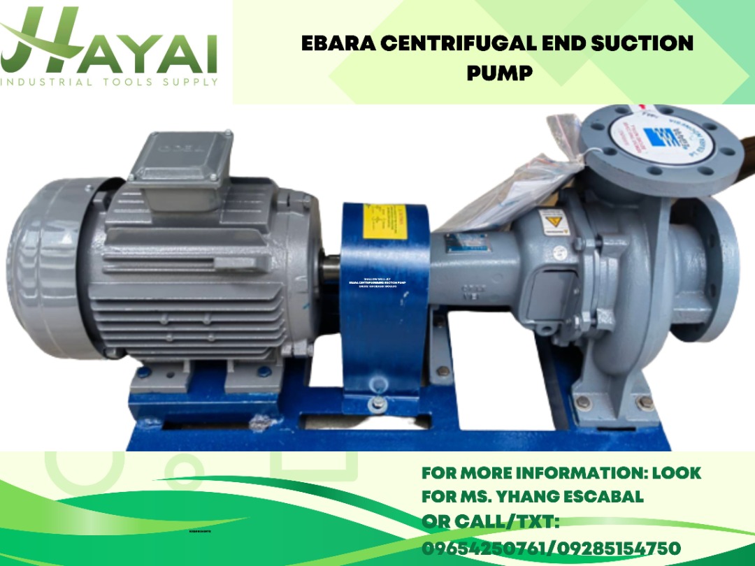 Ebara Centrifugal End Suction Pump, Commercial & Industrial, Construction & Building Materials ...