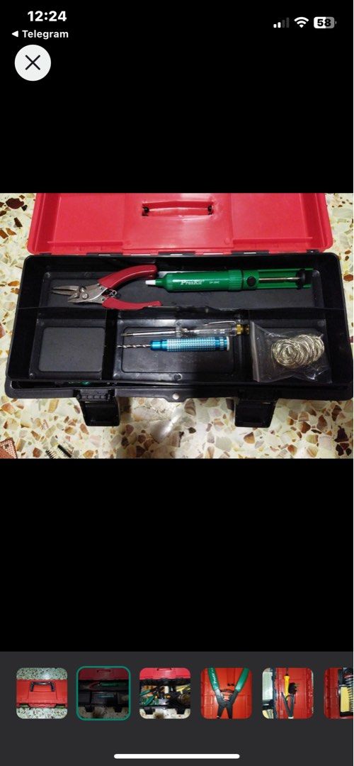 EEE Singapore Poly Tool box, Furniture & Home Living, Home Improvement ...