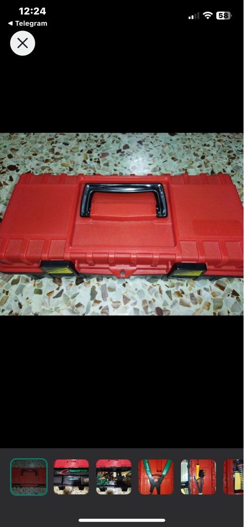 EEE Singapore Poly Tool box, Furniture & Home Living, Home Improvement ...