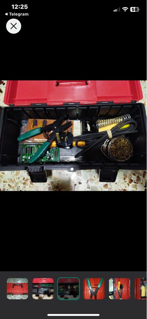 EEE Singapore Poly Tool box, Furniture & Home Living, Home Improvement ...