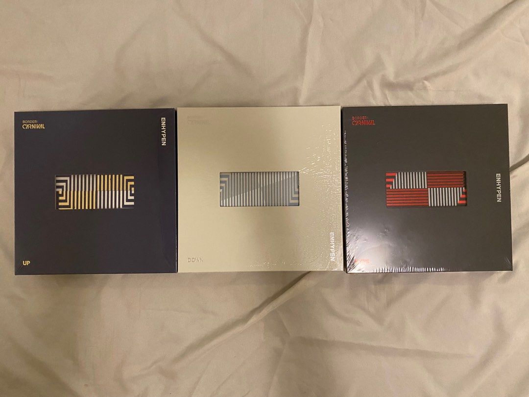 ENHYPEN Border: Carnival Album Set (SEALED, BRAND NEW) on Carousell