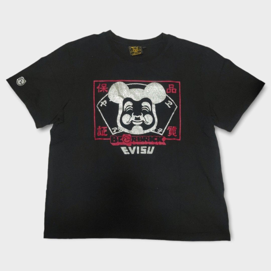 EVISU x BEARBRICK TEE, Men's Fashion, Tops & Sets, Tshirts & Polo ...