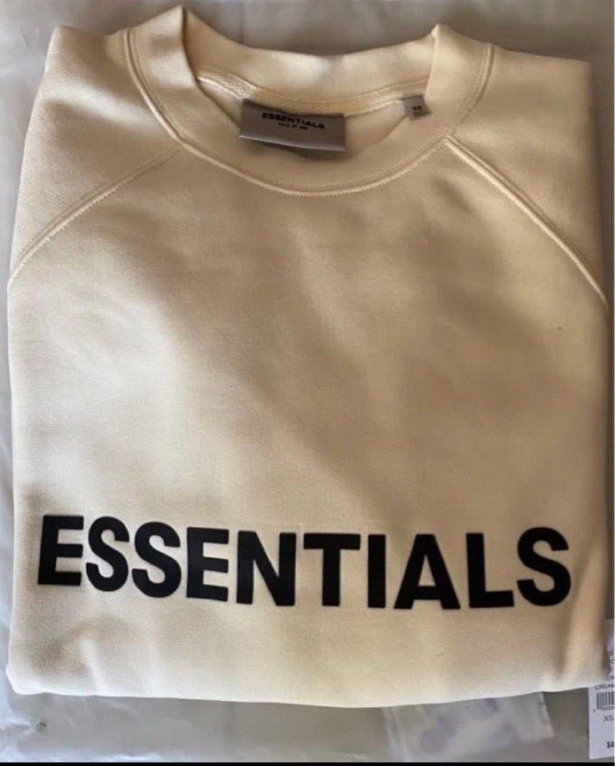 Fear of god essentials sweater fog, Men's Fashion, Tops & Sets, Tshirts ...