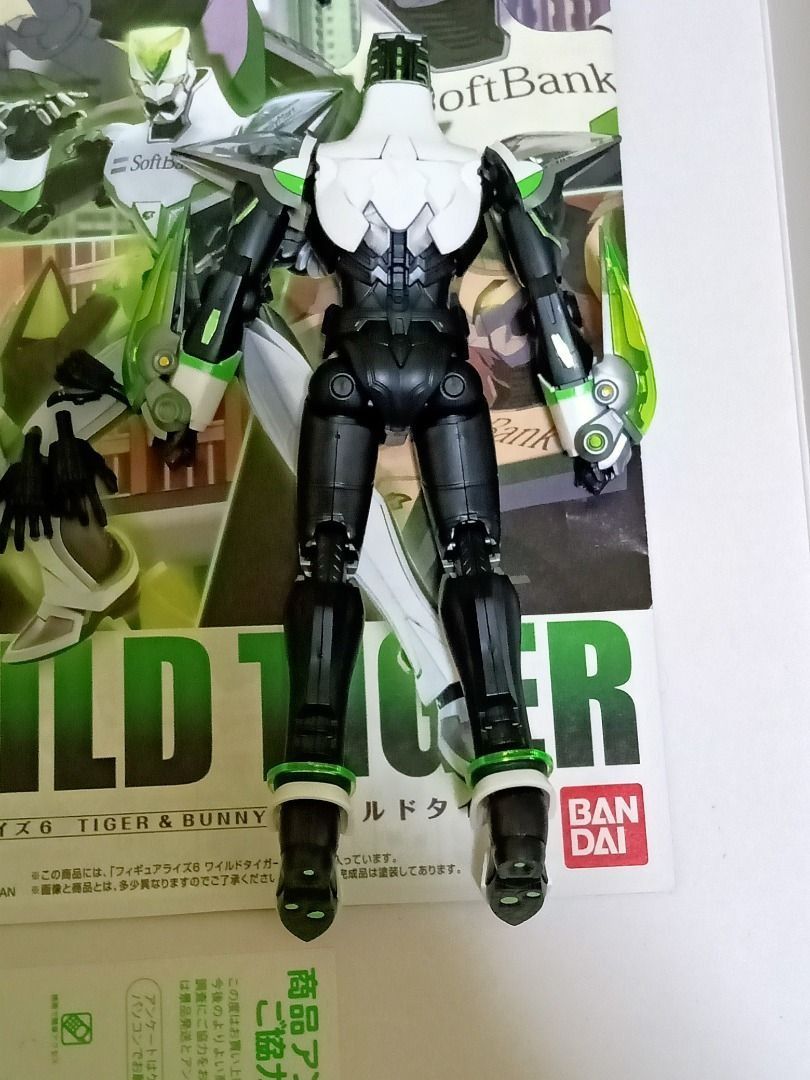 Figure-Rise 6 Wild Tiger, LBX Achilles, DX Sengoku Driver, and Phone Braver 7, Hobbies & Toys ...