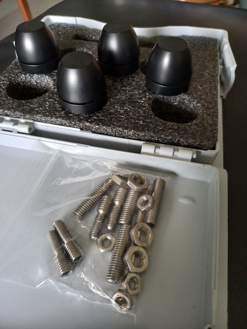 Finite Elemente Ceraball Complete Set of 4 in BLACK like NEW, Audio ...