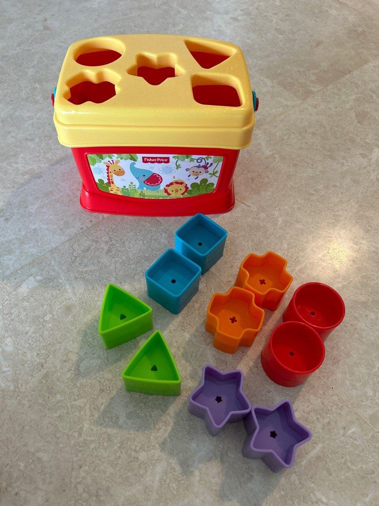 Fisher price shape sorting toy, Babies & Kids, Infant Playtime on Carousell
