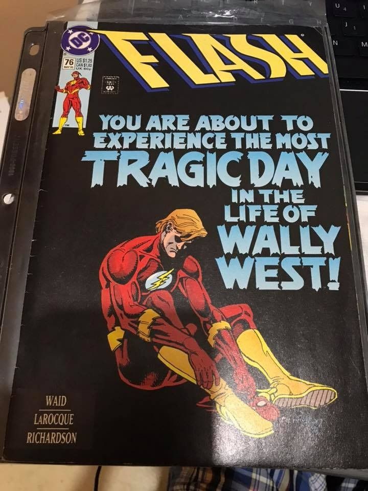 FLASH Tragic day of Wally West Comics, Hobbies & Toys, Books ...