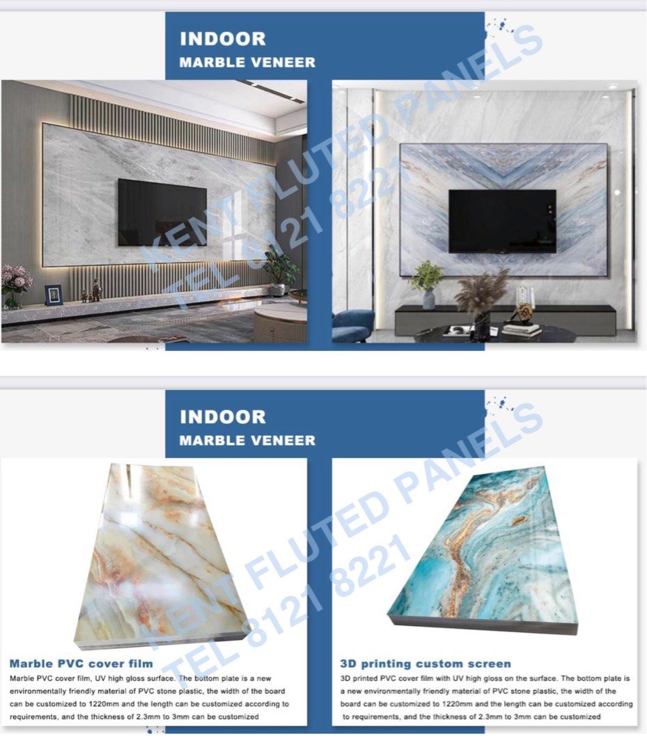 Fluted Panel WPC Groupbuy *Install avail, Furniture & Home Living, Home ...