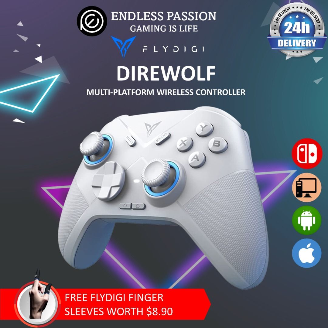 Flydigi Direwolf Multi Platform wireless Controller, Video Gaming ...