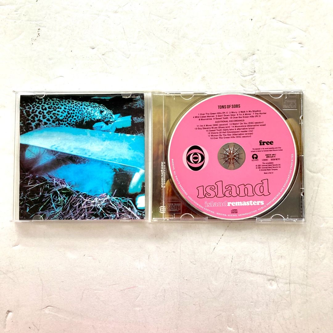 Free Tons Of Sobs CD Pink Label Remastered UK 2001, Hobbies & Toys ...