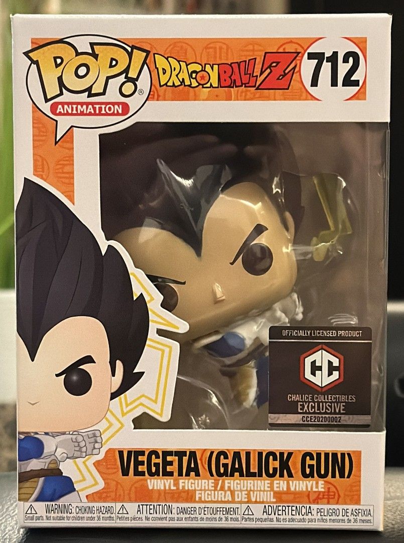 Funko Pop Animation 712 DBZ VEGETA (GALICK GUN), Hobbies & Toys, Toys ...