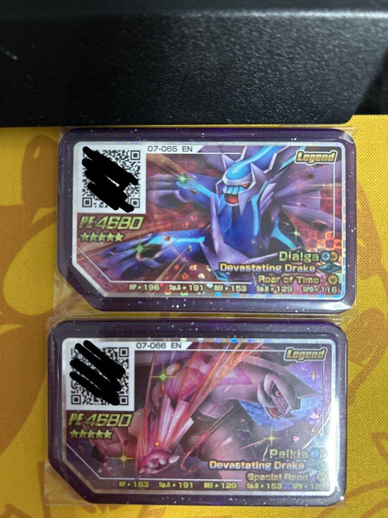 Ga Ole Legend 3 Palkia And Dialga Hobbies And Toys Toys And Games On Carousell
