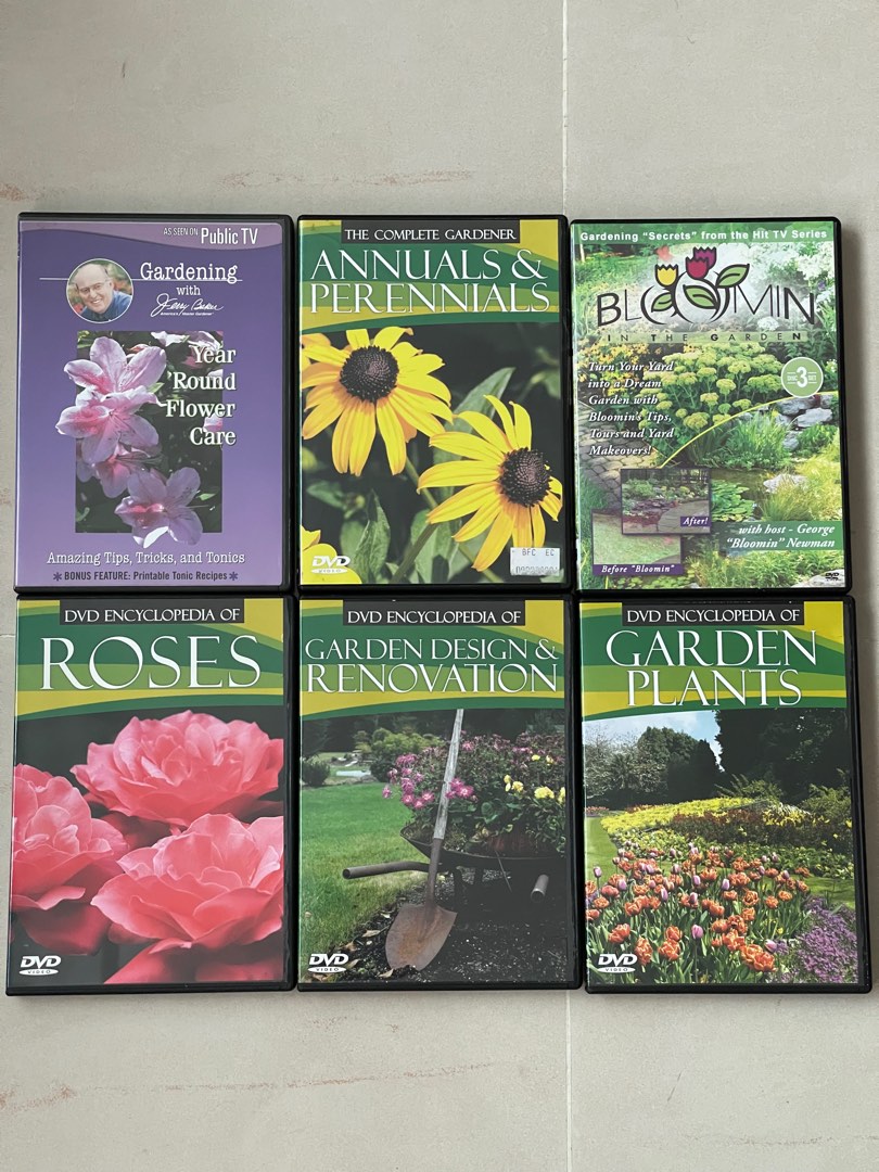 Gardening DVDs, Hobbies & Toys, Music & Media, CDs & DVDs on Carousell