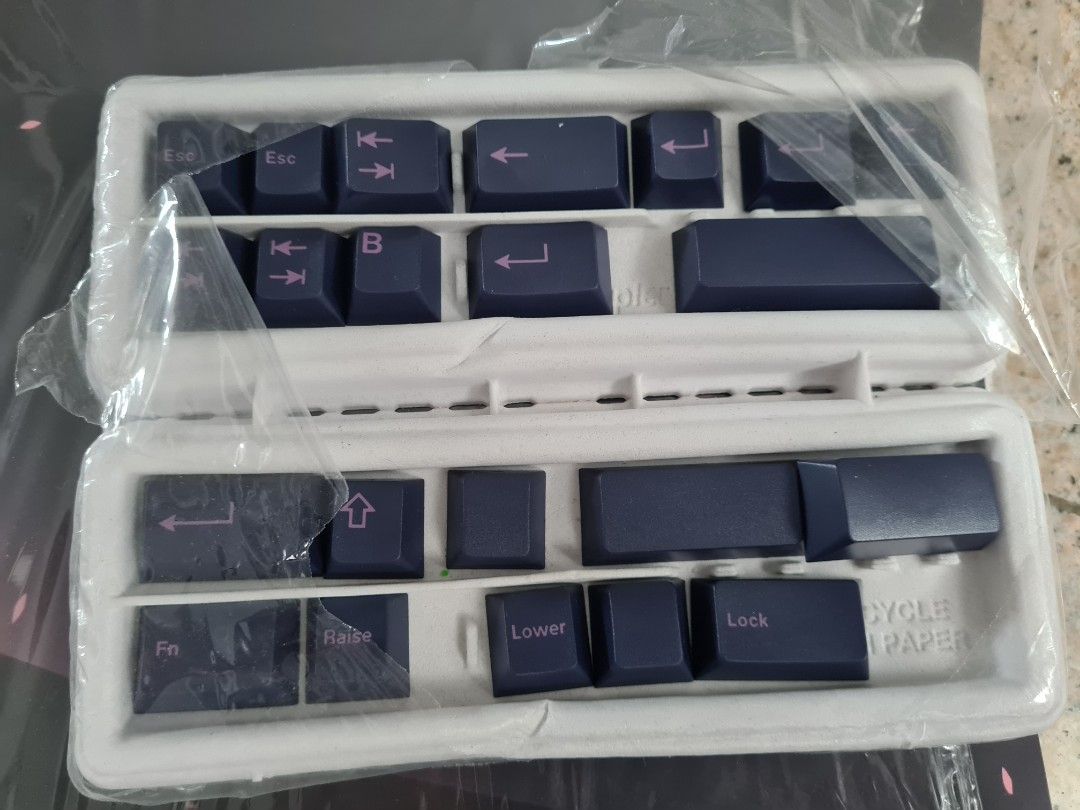 GMK Rouge base + 40s, Computers & Tech, Parts & Accessories, Computer ...