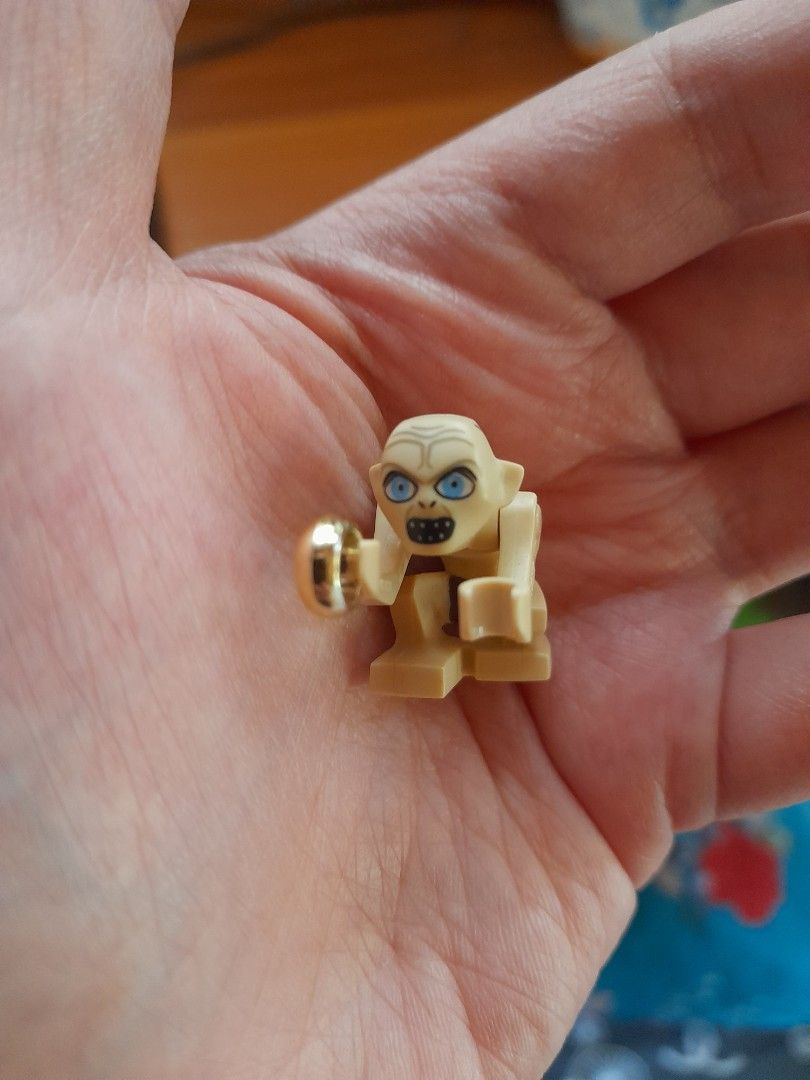Gollum lego mini figure with markings, Hobbies & Toys, Toys & Games on ...