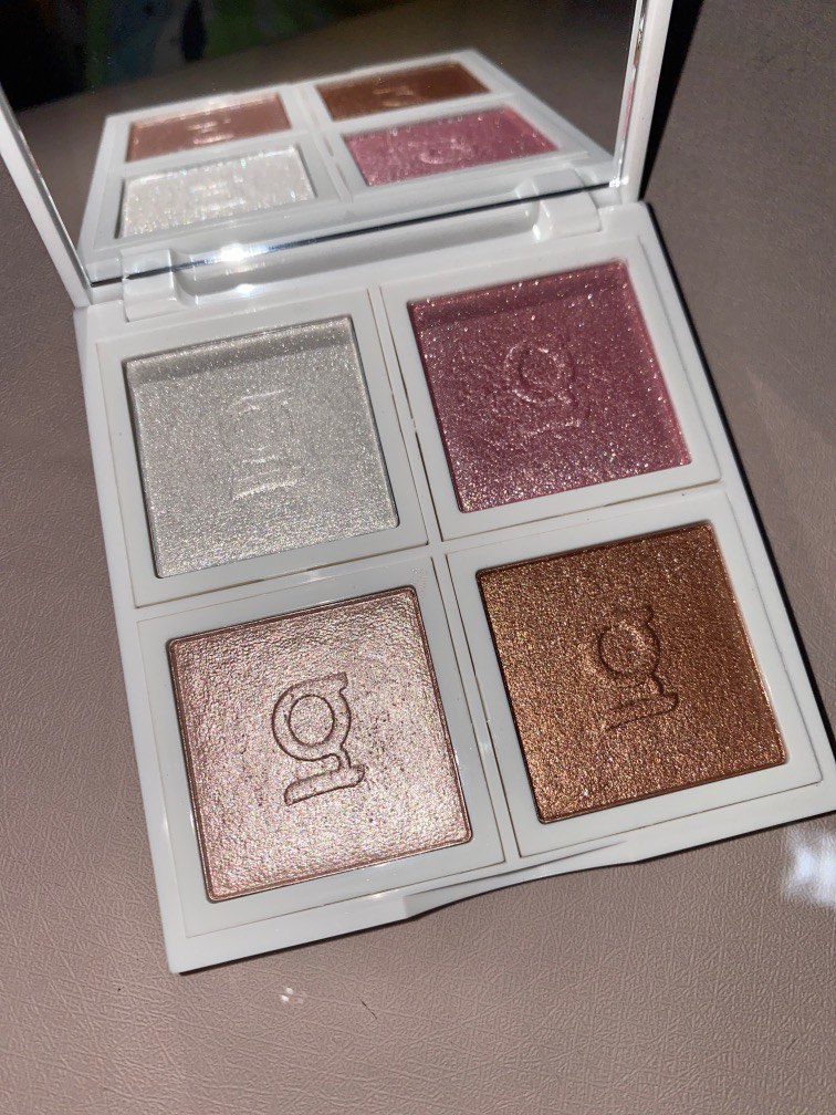 GRWM Quad Goals Face Palette Highlighter, Beauty & Personal Care, Face ...