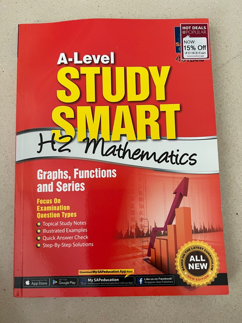 H2 Math guide book, Hobbies & Toys, Books & Magazines, Assessment Books ...