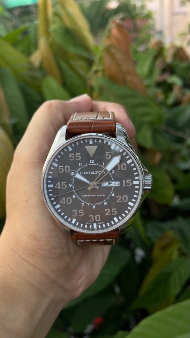 Hamilton Khaki Big Pilot Automatic, Luxury, Watches on Carousell