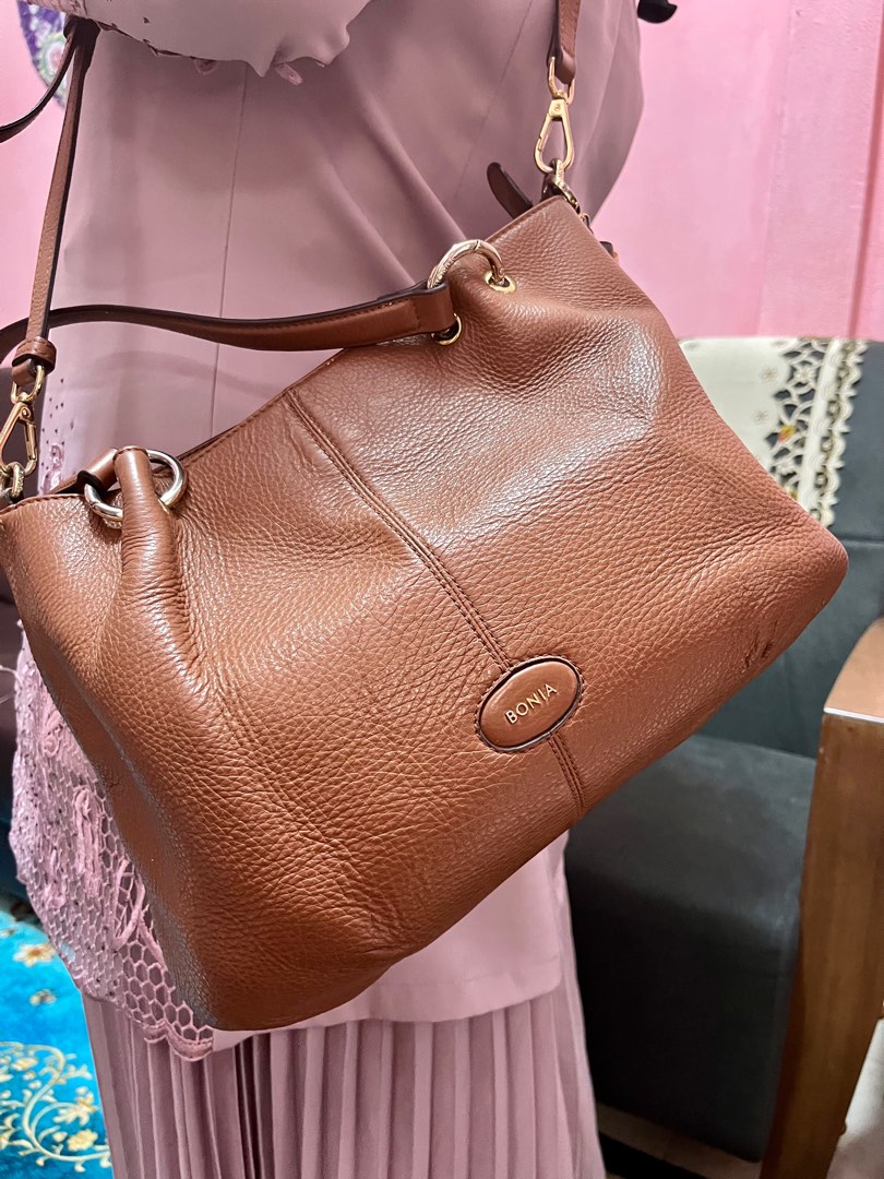 Handbag Bonia Original, Women's Fashion, Bags & Wallets, Shoulder Bags ...