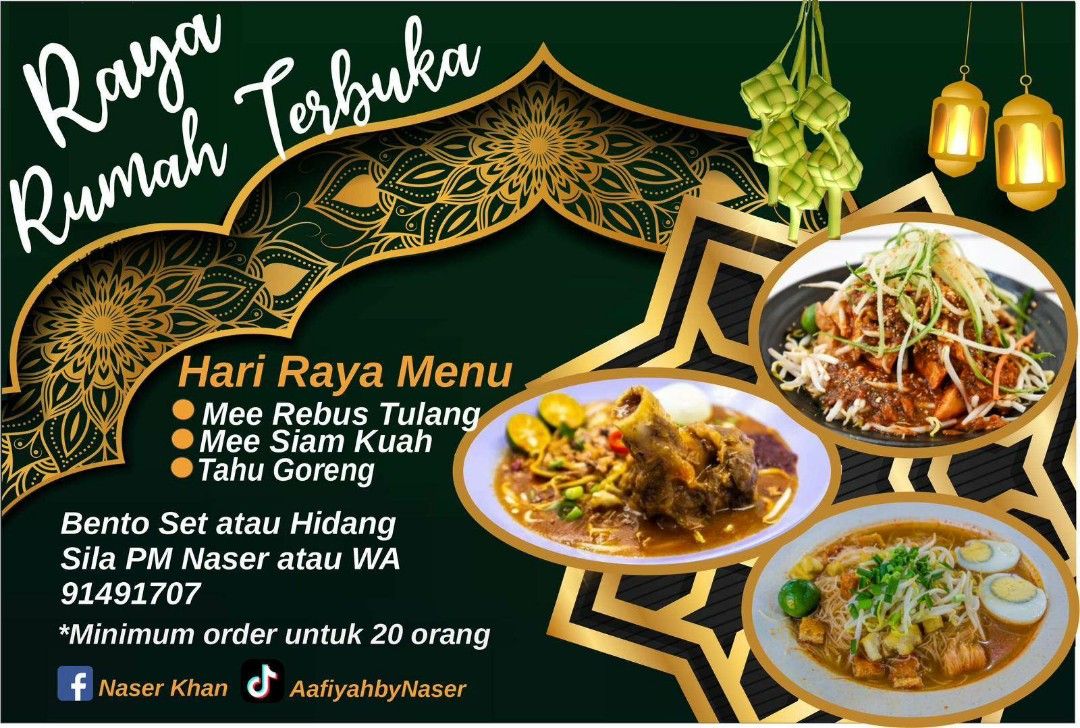 Hari Raya Open House, Food & Drinks, Rice & Noodles on Carousell