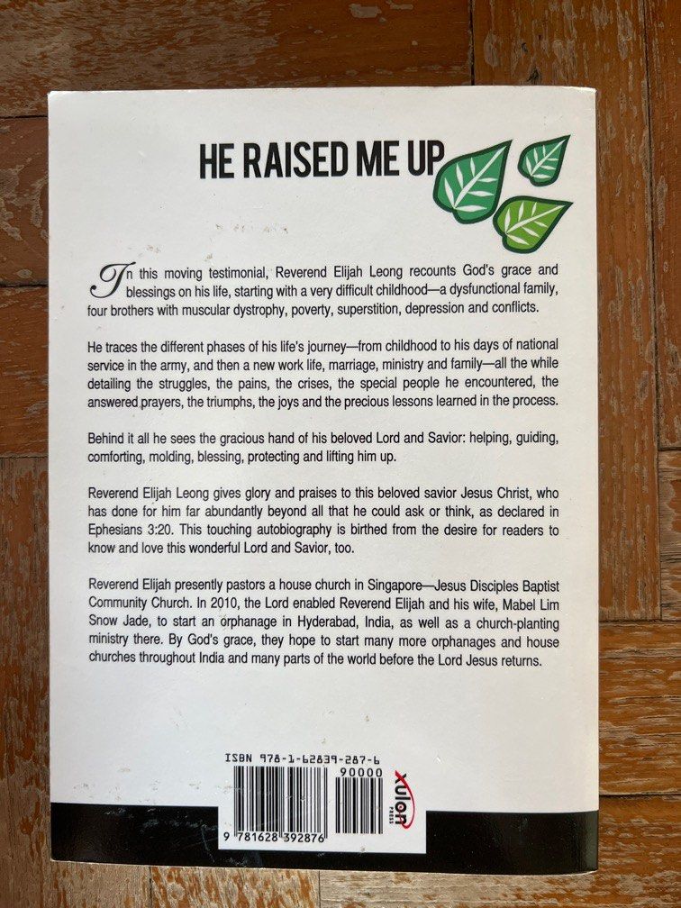 He Raised Me Up - Recounting God’s Care and Blessings through the years ...