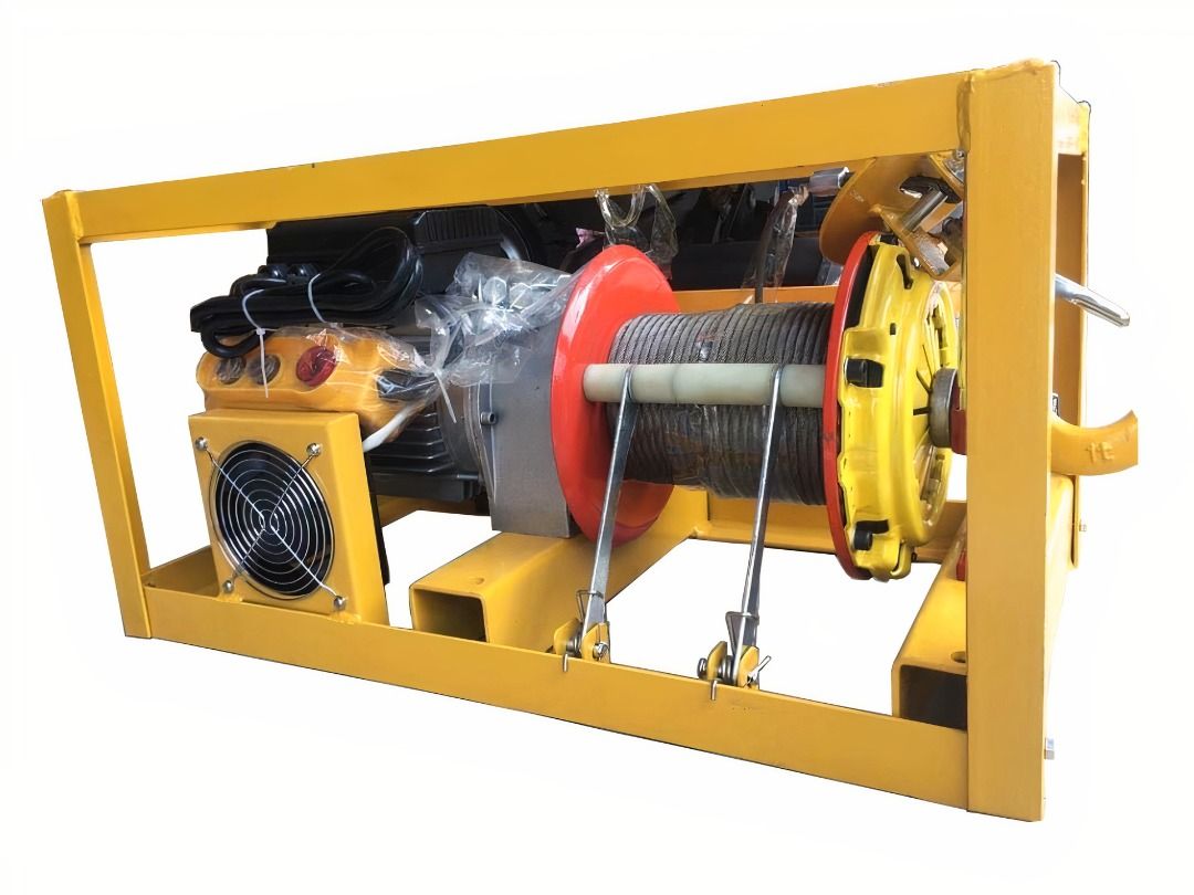 heavy duty electric hoist with steel frame, Commercial & Industrial ...