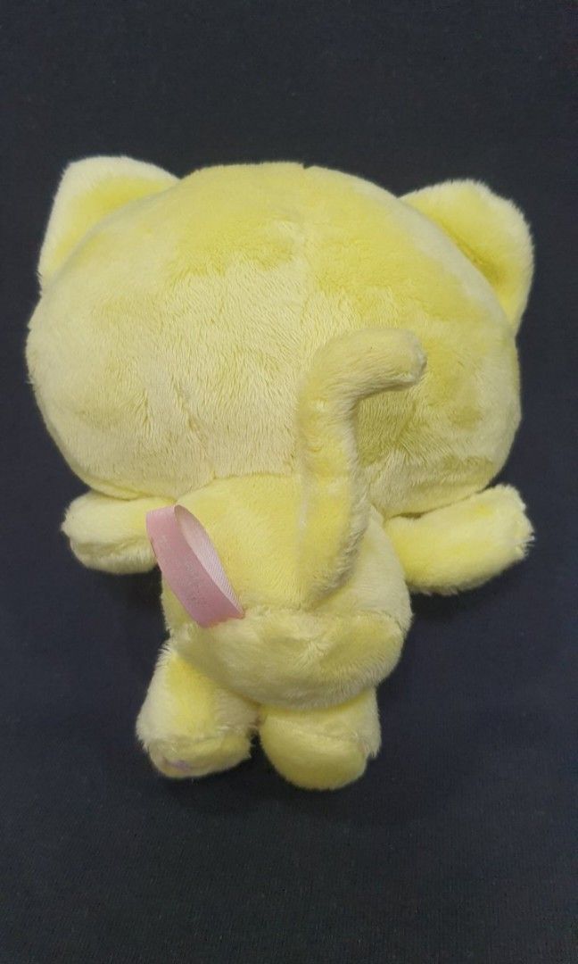 Hello Kitty Yellow Cat Plush on Carousell