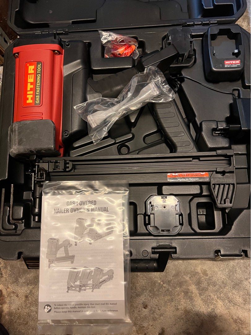 HITER GAS FASTENING GUN/ pressure gas gun PA6 - GF18.5, Hobbies & Toys ...