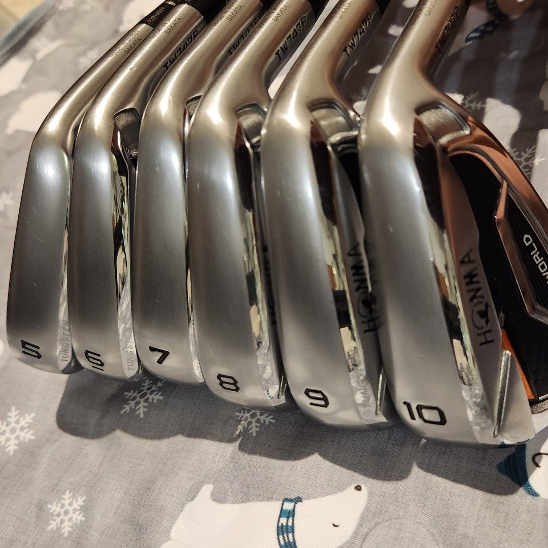 Honma TW747P Iron Set, Sports Equipment, Sports & Games, Golf on Carousell
