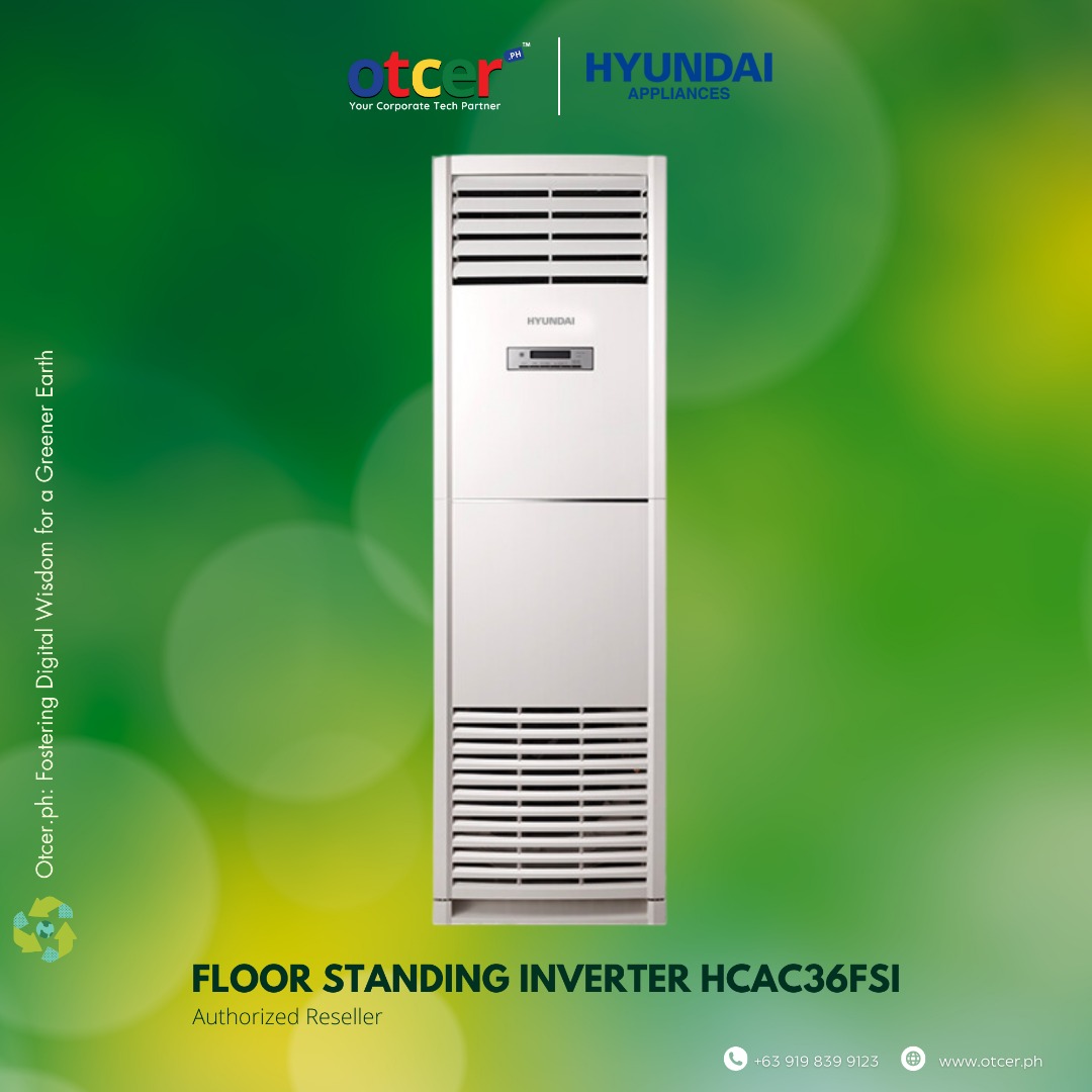 HYUNDAI FLOOR STANDING INVERTER HCAC36FSI, TV & Home Appliances, Air Conditioning and Heating on ...