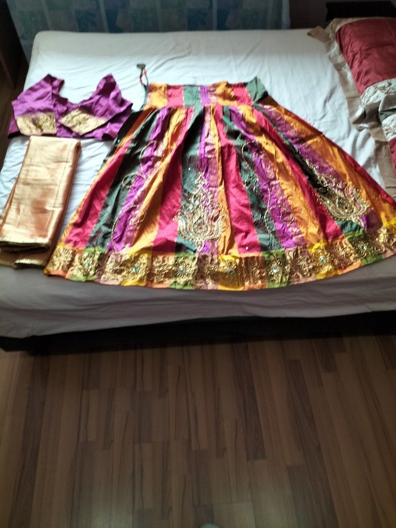 Indian pavaadai, Women's Fashion, Dresses & Sets, Traditional & Ethnic ...